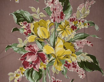 Cotton chintz fabric | Etsy