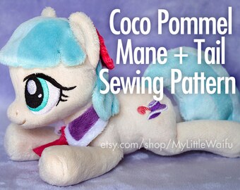 Flutterbat Mane Tail Sewing Pattern