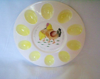 Unique deviled egg platter related items | Etsy