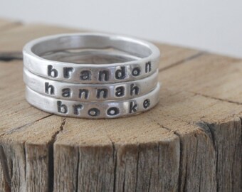 Stackable Rings – Etsy