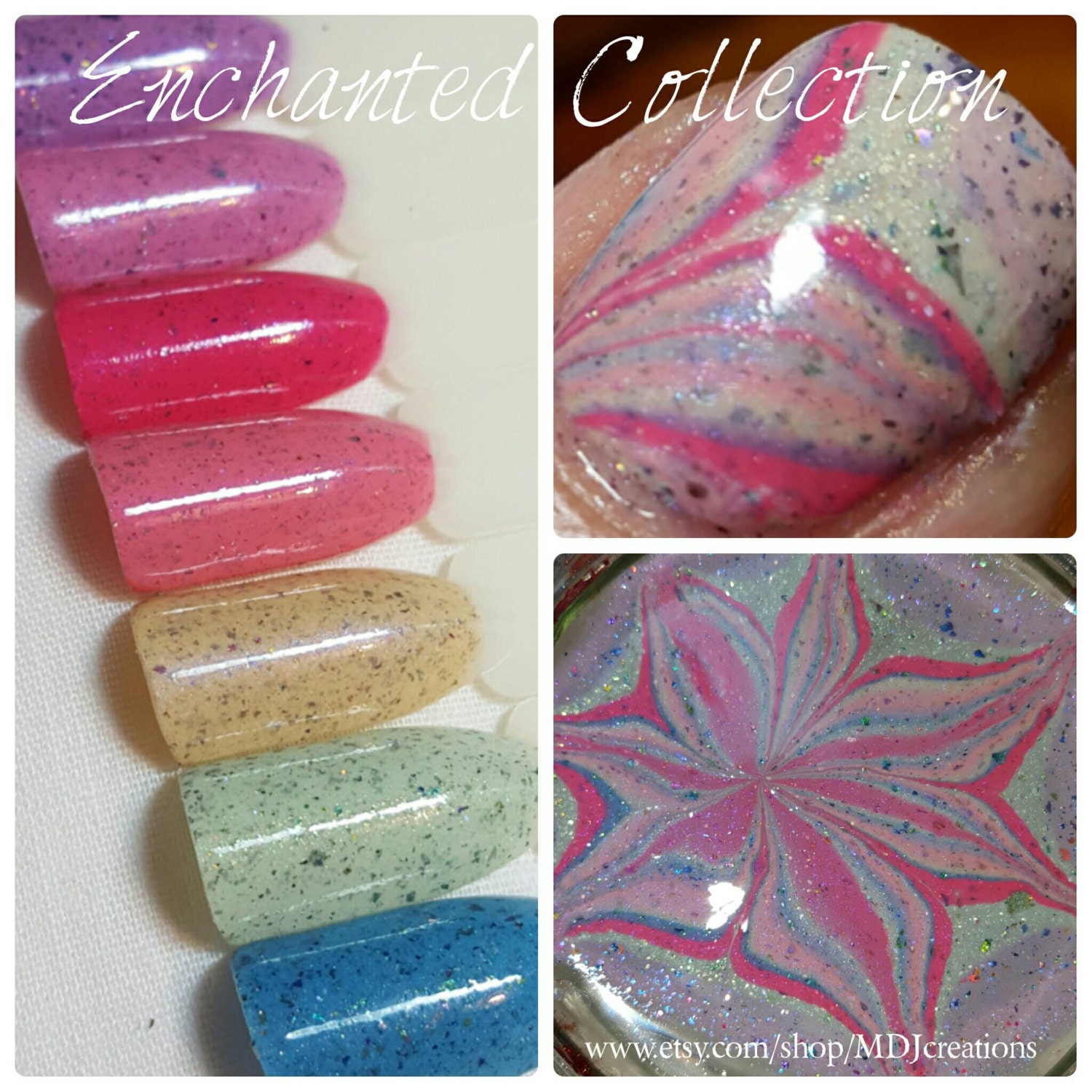 Enchanted Full Size Complete Set All 7 colors of Enchanted