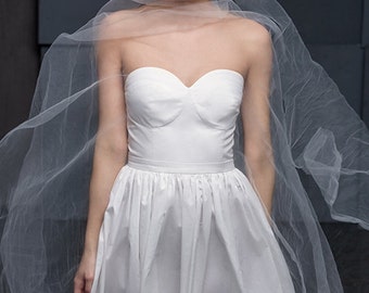 Cotton wedding dress | Etsy