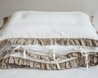 Ruffled bedding | Etsy