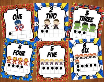 Numbers 1 to 10 | Etsy