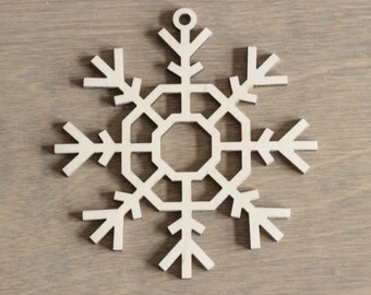 Laser cut snowflake | Etsy