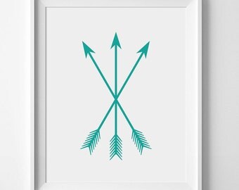 Turquoise wall decor | Etsy