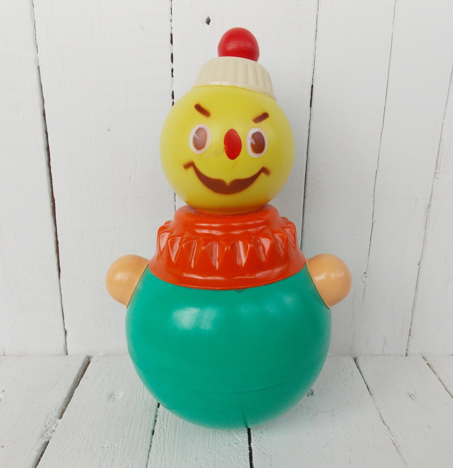 Vintage Soviet Roly Poly Nevalyashka toy Roly Poly clown Big