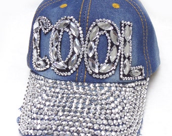 Unique blue jean hat related items | Etsy