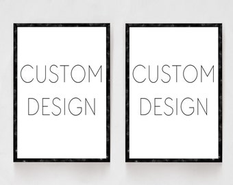 Two color font | Etsy