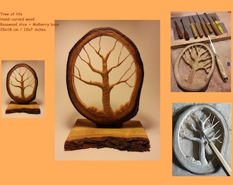 Wood tree of life | Etsy