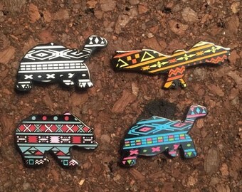 Aztec animals | Etsy