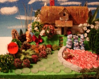 Garden diorama | Etsy