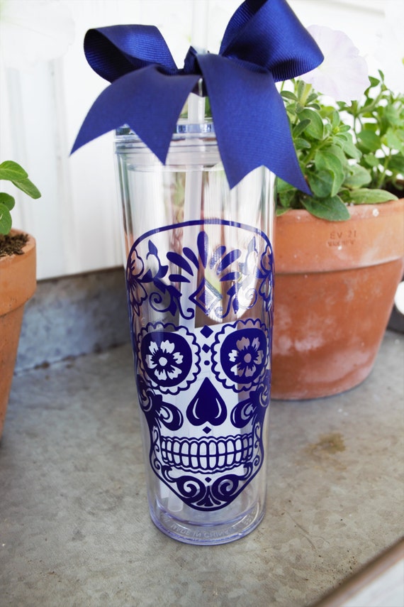 Sugar Skull Tumbler Sugar Skull Cup sugar-skull-tumbler-sugar-skull-cup