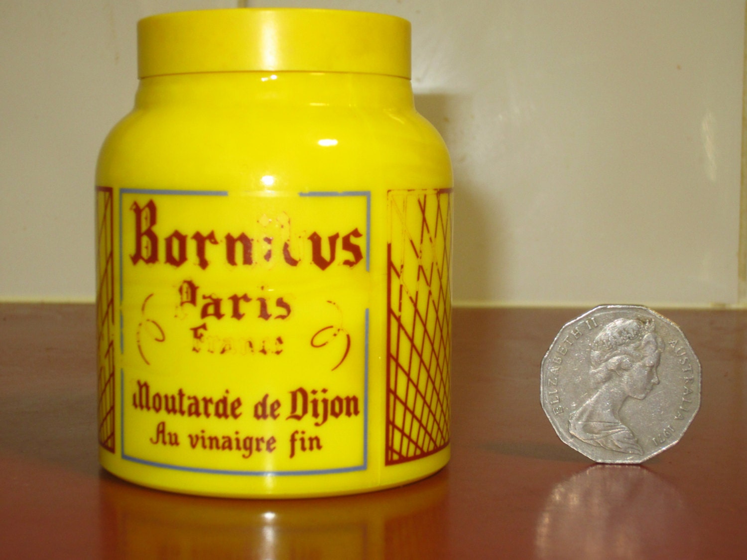 Vintage 1970s Bornibus French Dijon Mustard Jar – Haute Juice
