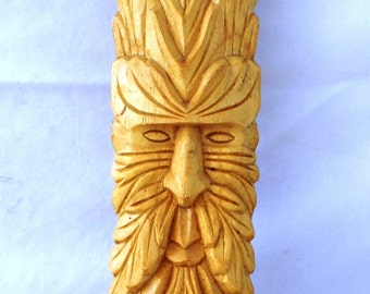 Viking wood carving | Etsy
