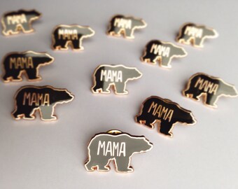 Unique mama bear baby bear related items | Etsy