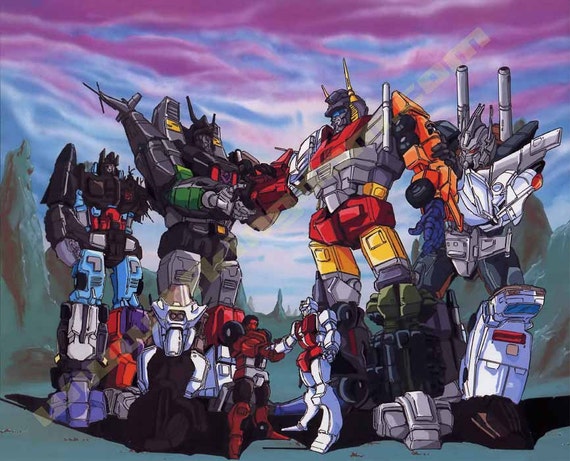 Transformers G1 Autobot vs Decepticon Superion Defensor