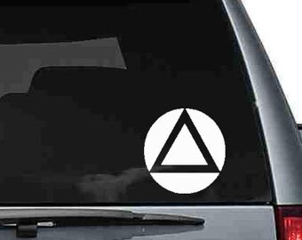 Aa triangle symbol | Etsy