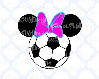 Soccer minnie mouse | Etsy
