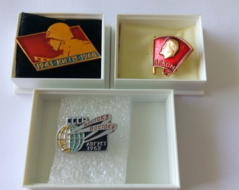Unique russian pin badge related items | Etsy