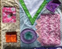 Unique fidget quilt related items | Etsy