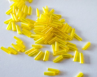 Long bugle beads | Etsy