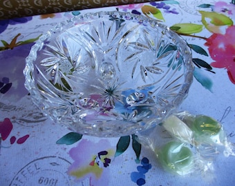 Crystal candy dish | Etsy