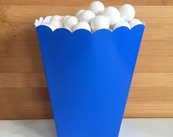 Blue popcorn box | Etsy