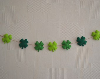 Clover garland | Etsy