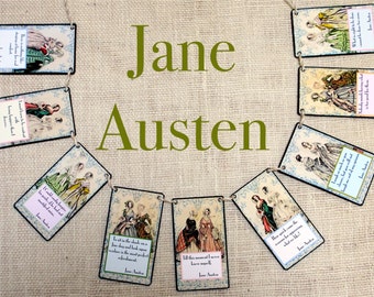 Jane austen banner | Etsy