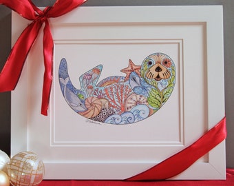 Zentangle christmas | Etsy