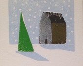 woodcuts monoprints and paintings by Chris Plummer by cplummerart