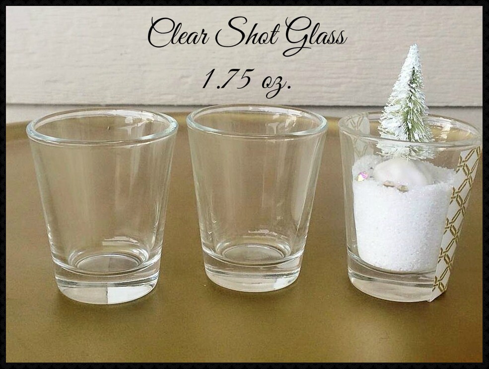 12 New Clear Shot Glasses Glass Craft Decor By Theglassconnection