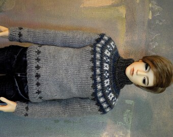 Handknits for Asian Ball-Jointed Dolls by SquirrelMoonKnits