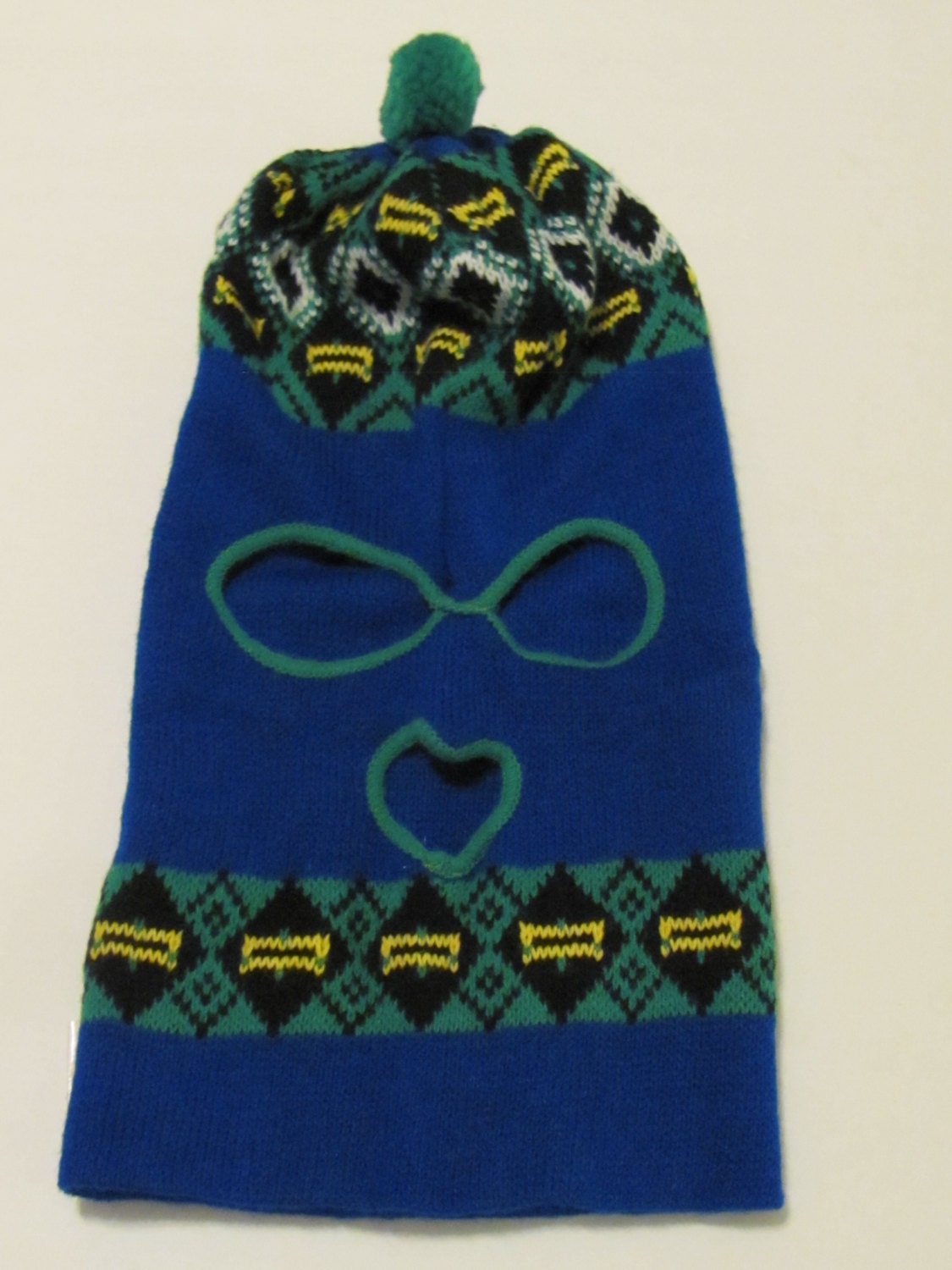 Vintage Children’s Kids Knit Robot Ski Mask from 1980’s NOS – Haute Juice