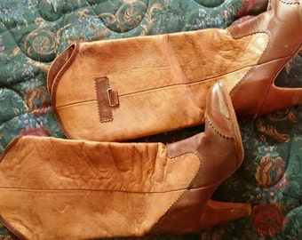 80s zodiac boots | Etsy