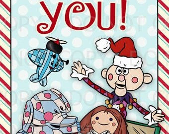 Printable DIY Christmas Party Rudolph MIsfit Toys Theme