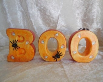 Boo letters | Etsy
