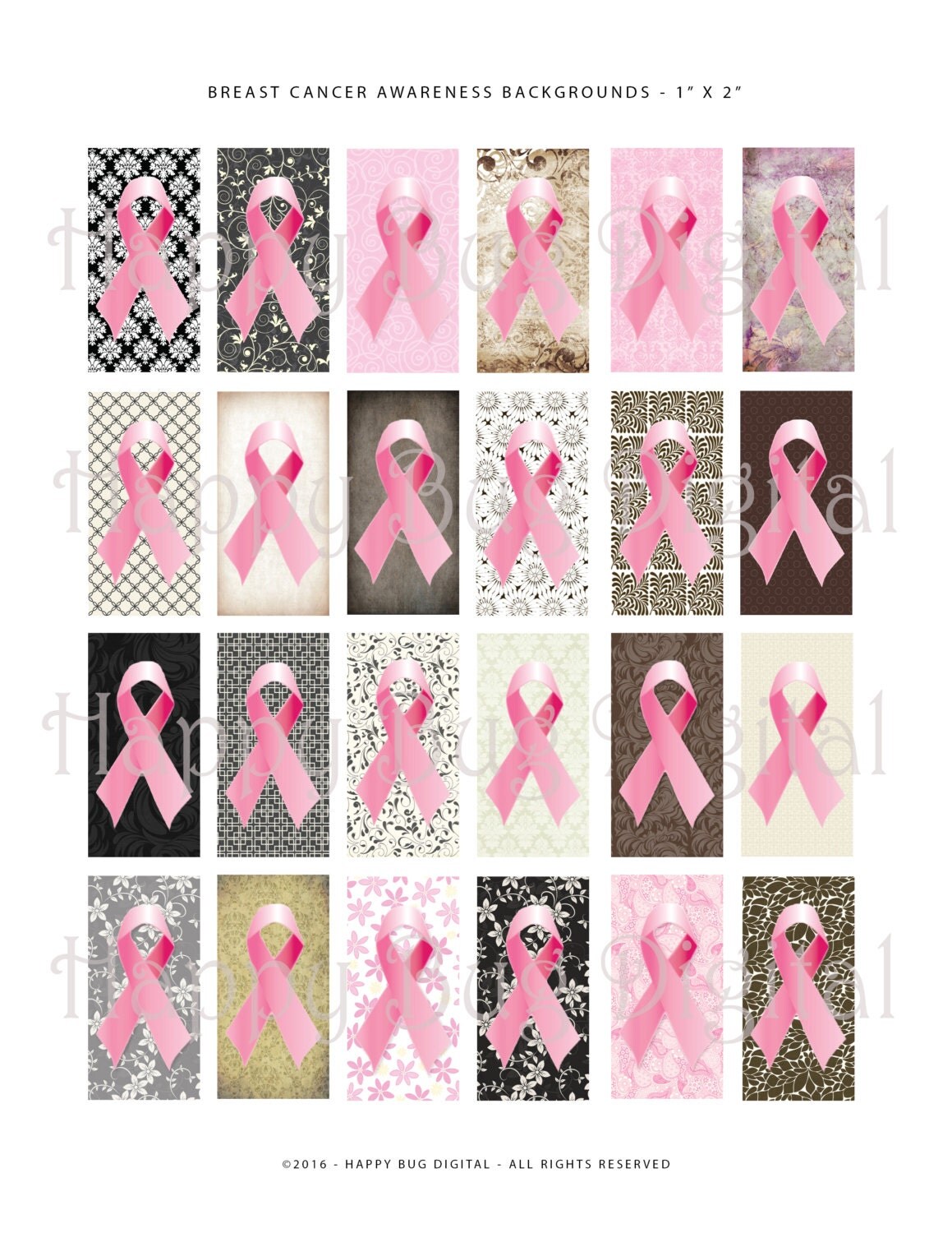 Breast Cancer Awareness Backgrounds Graphics