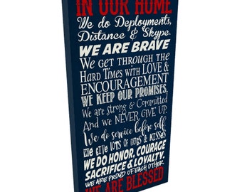 Submariner's Prayer Sign Wood Submarine Navy Sign