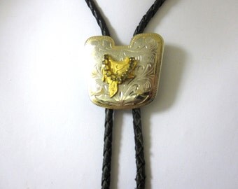 Cowboy string tie | Etsy