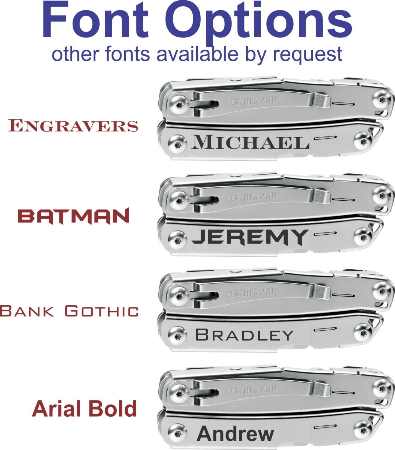 Engraved Leatherman Wingman Multi Tool Groomsman by lazerdesigns