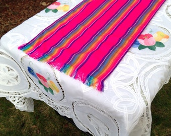 Mexican table runner | Etsy