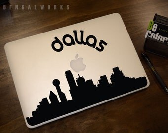 Items similar to Pittsburgh Skyline Macbook Decal With Writing ...