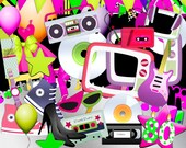 Digital Scrapbooks Clipart Stamps Chalk Art & by DigitalPaperCraft