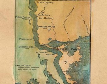 Mississippi valley | Etsy