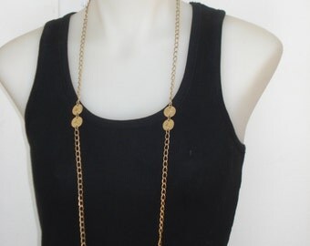 70s long chain | Etsy