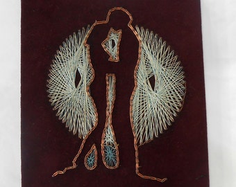 Unique moon on a string related items | Etsy