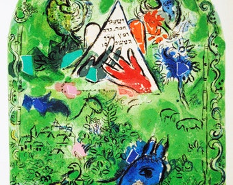 CAT Chagall Inspired Art ACEO Print Girl with her CATS