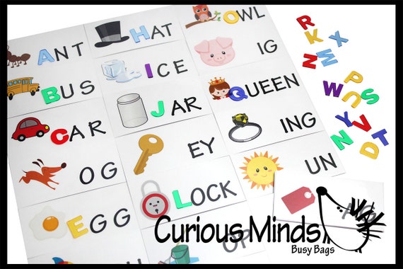 Preschool Busy Bag Missing Letters Busy Bag Quiet